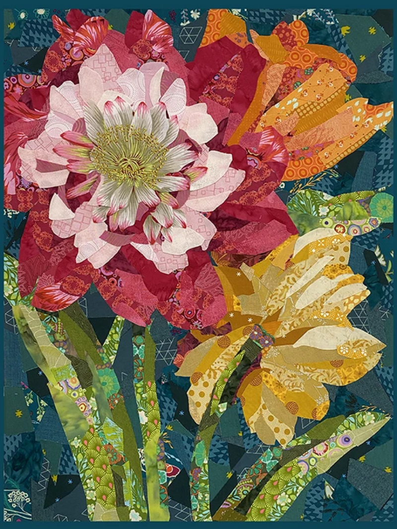 How to make June Bloom Pattern Quilt